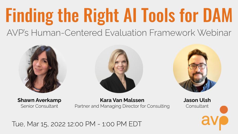 Finding the Right DAM AI Tools | AVP